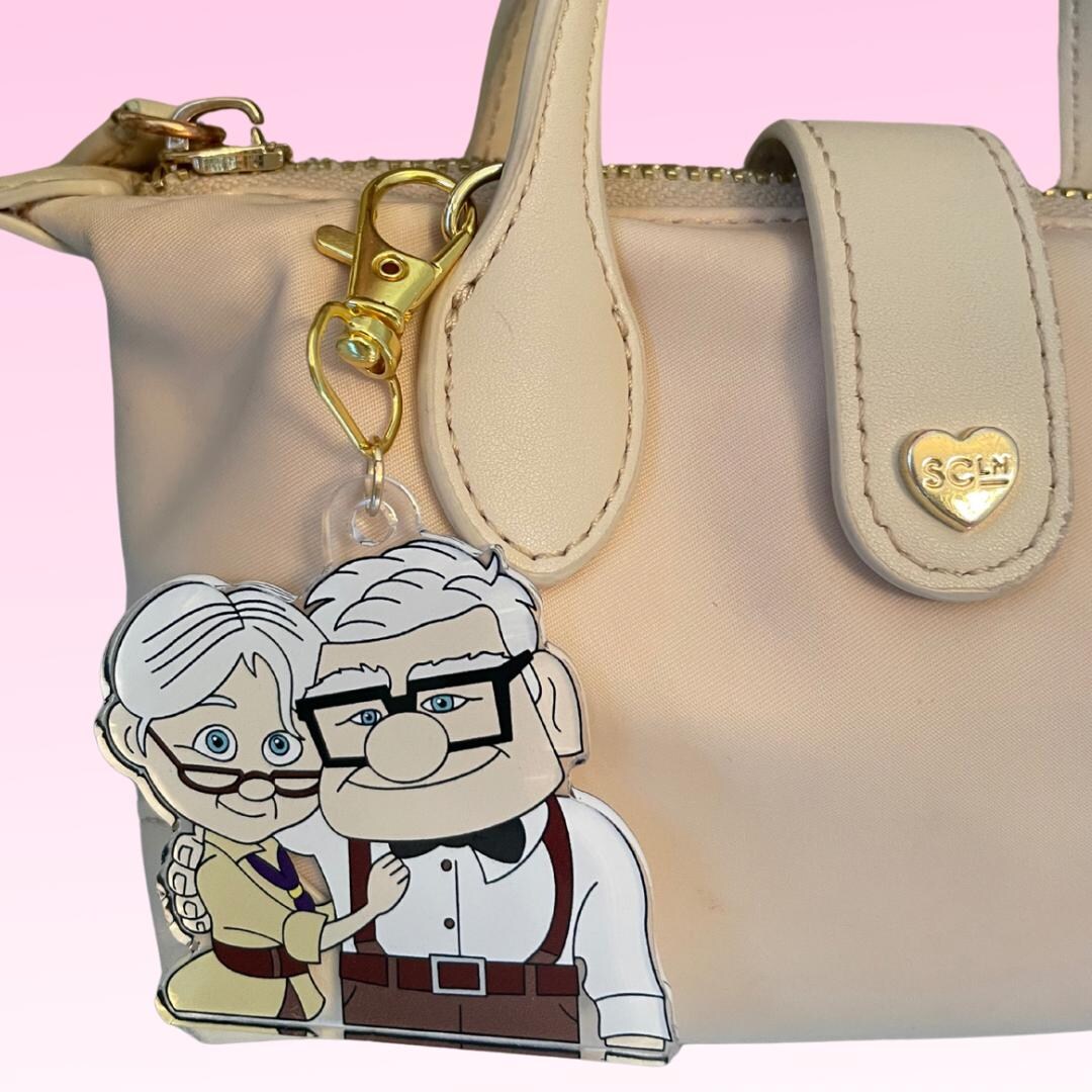 Carl and Ellie Bag Charm / Keychain - Etsy