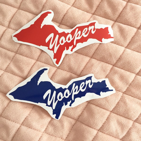 Upper Peninsula Bumper Sticker - Etsy