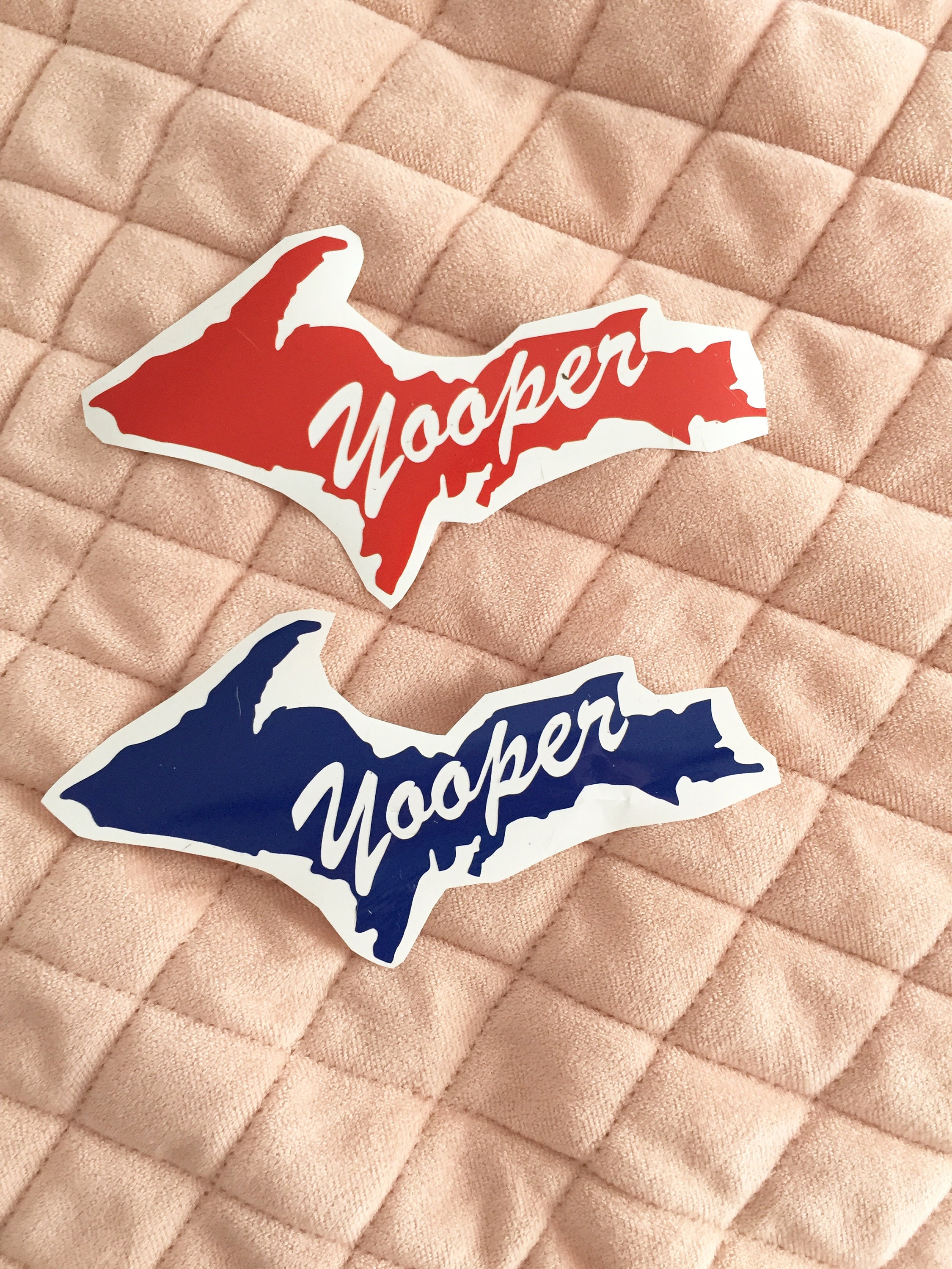 Upper Peninsula With Yooper Decal for Water Bottles. Decal for Bumper ...
