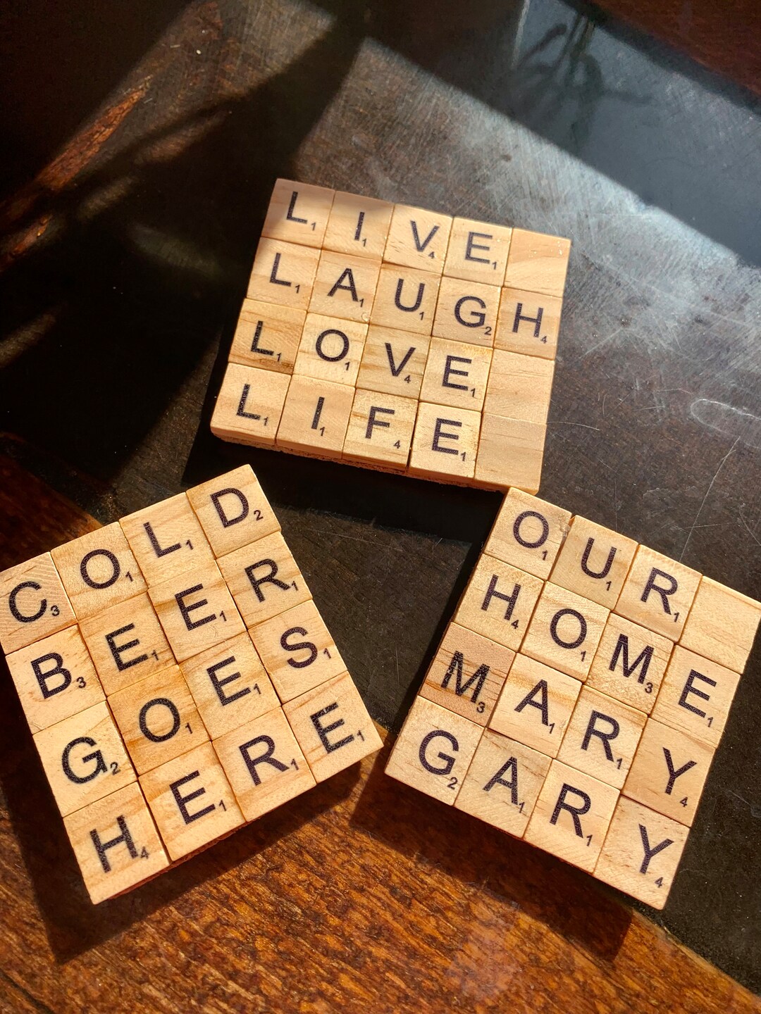 Scrabble Coaster. House Warming Gifts. Wedding Gifts. Birthday Gifts ...