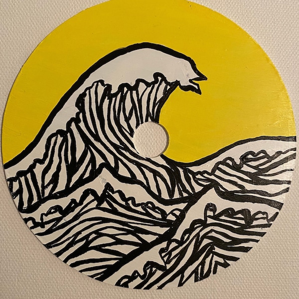 Cd Painting - Etsy