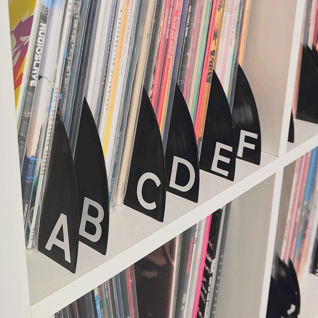 Alphabetic Record Dividers Hand Made - Etsy