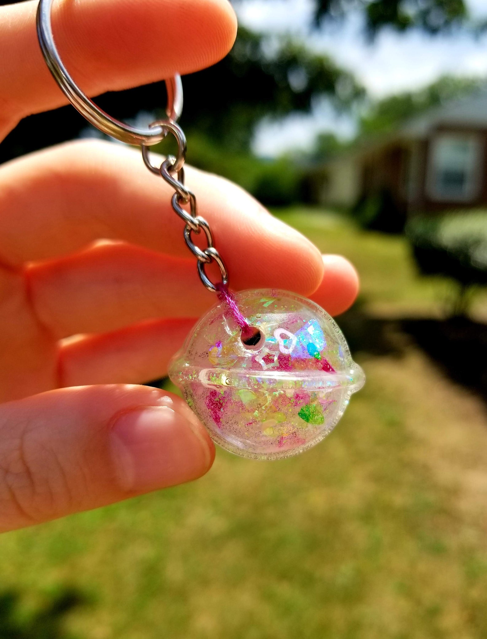 Personalized Saturn Keychain Keychains Custom Keychains | Etsy