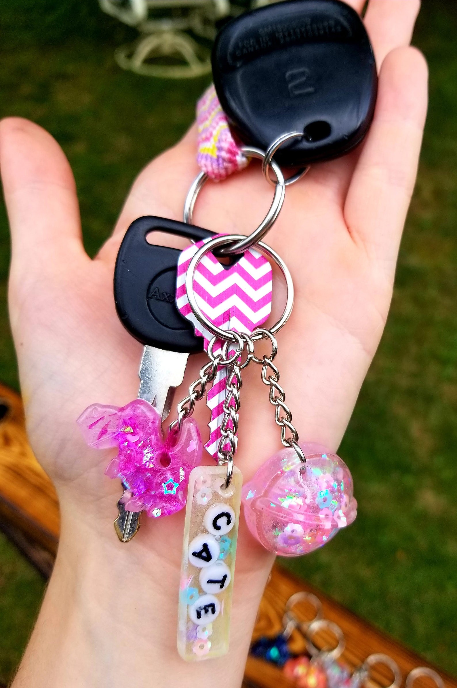 Personalized Saturn Keychain Keychains Custom Keychains | Etsy