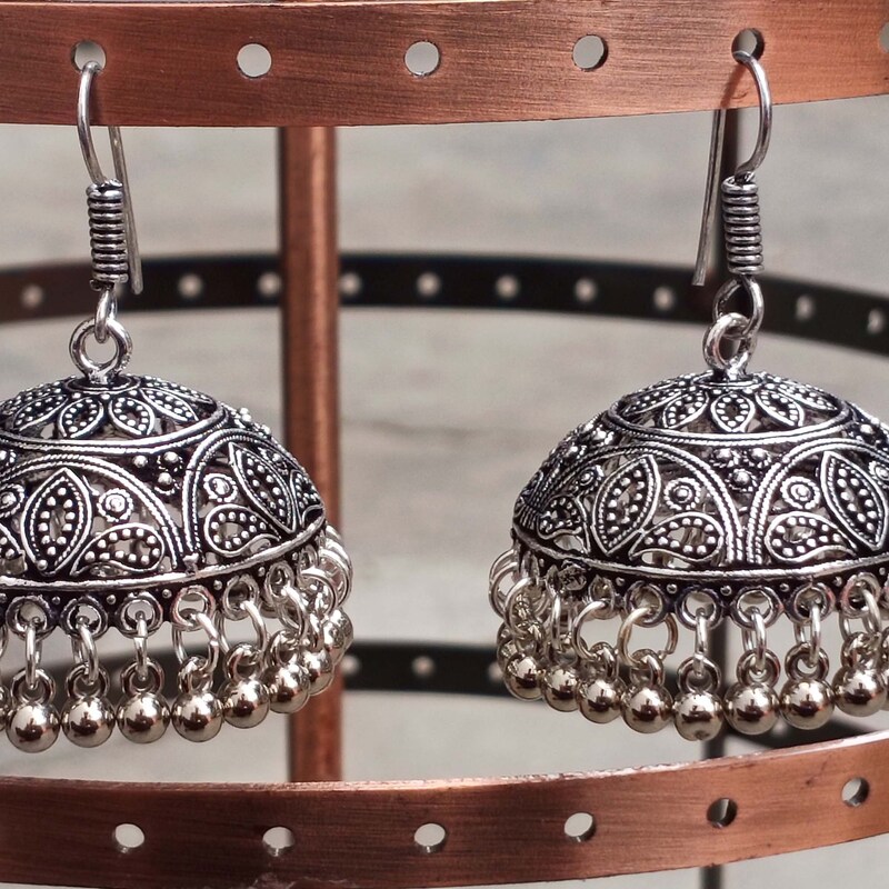 Jhumka Earrings - Etsy