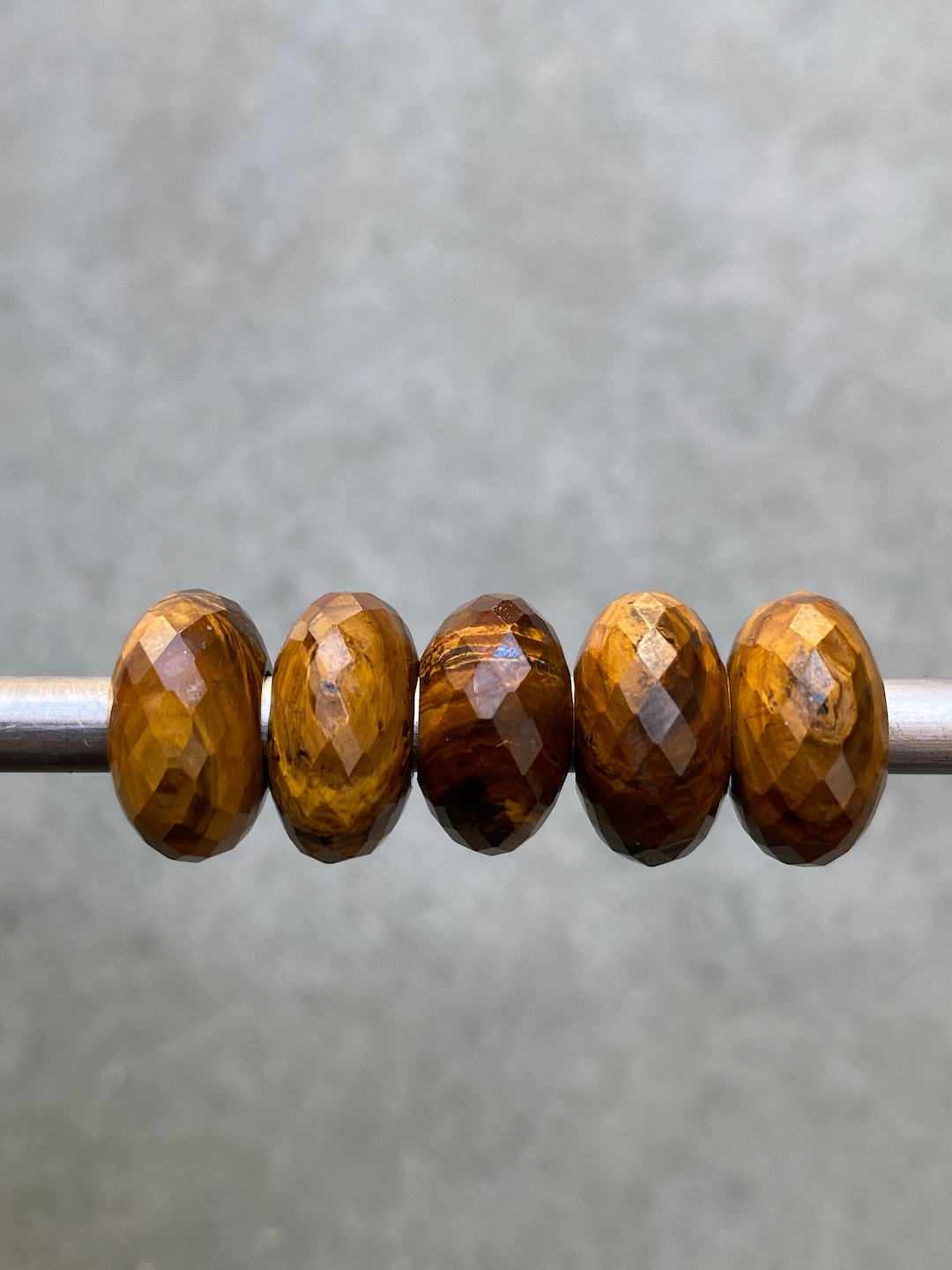 Tiger Eyes Beads Tiger Eyes Gemstone 5mm Hole Beads Large - Etsy