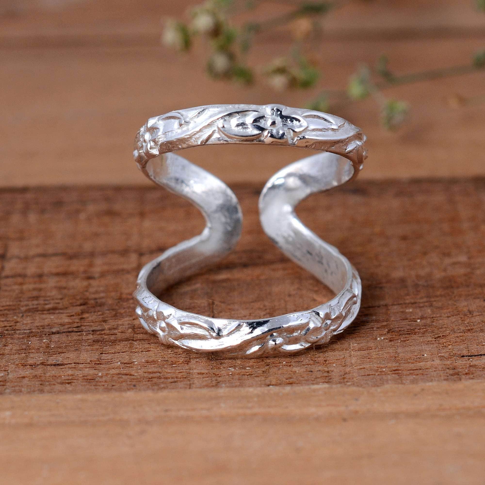 925 Sterling Silver Ring Arthritis Ring Handmade Designer - Etsy