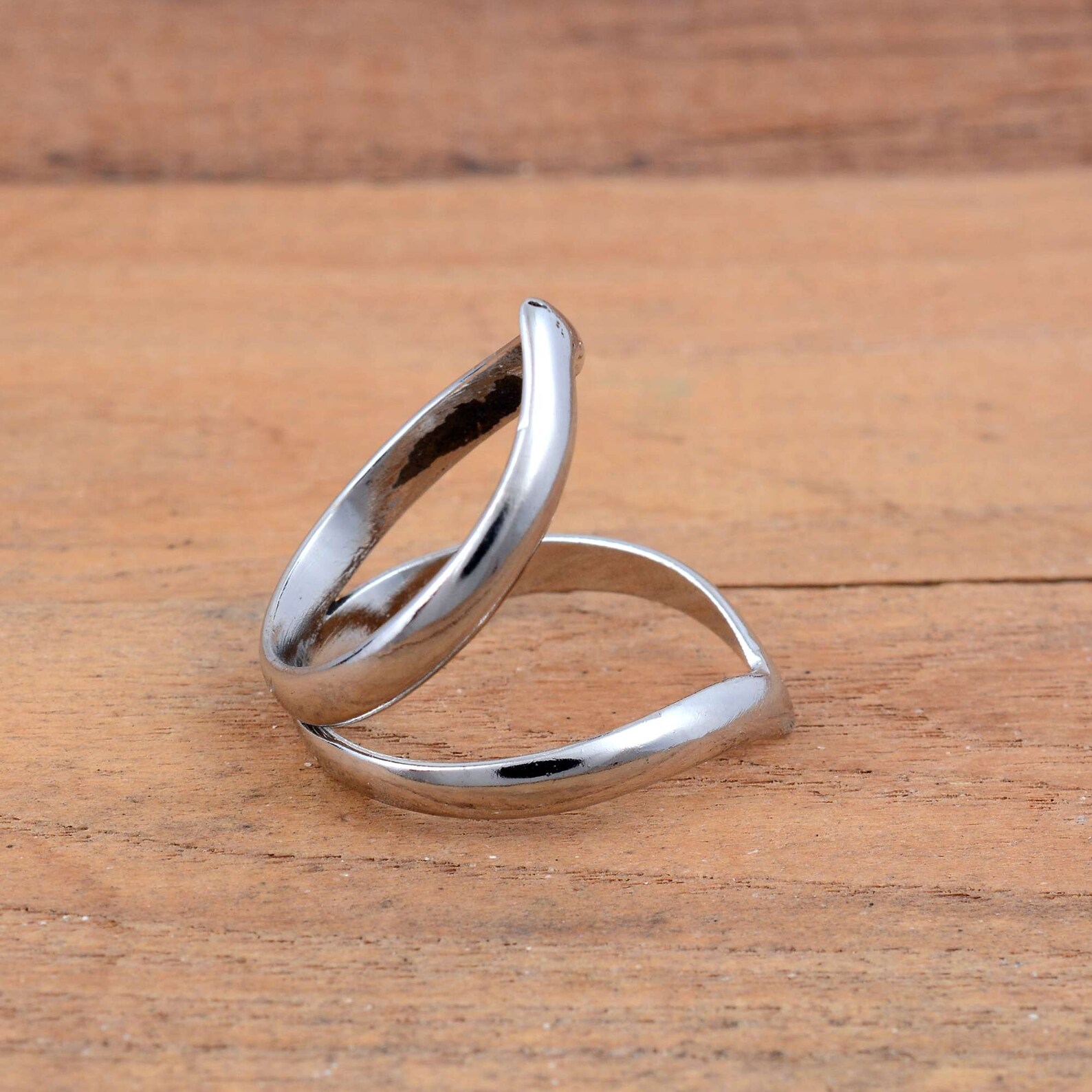 Chevron Arthritis Ring for PIP or DIP Joint - Swan Neck Splint - Silver ...