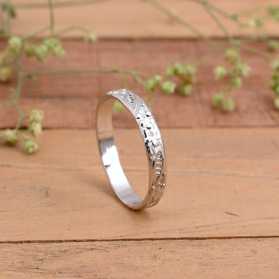 Sterling Silber Stapel Ring Band Daumen Ring 925 Solid | Etsy