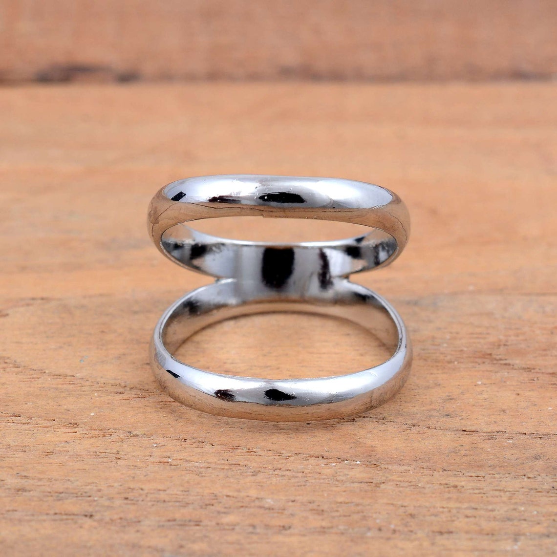 Solid Silver Arthritis Ring (both Rings), 925 Silver Splint Knuckle ...