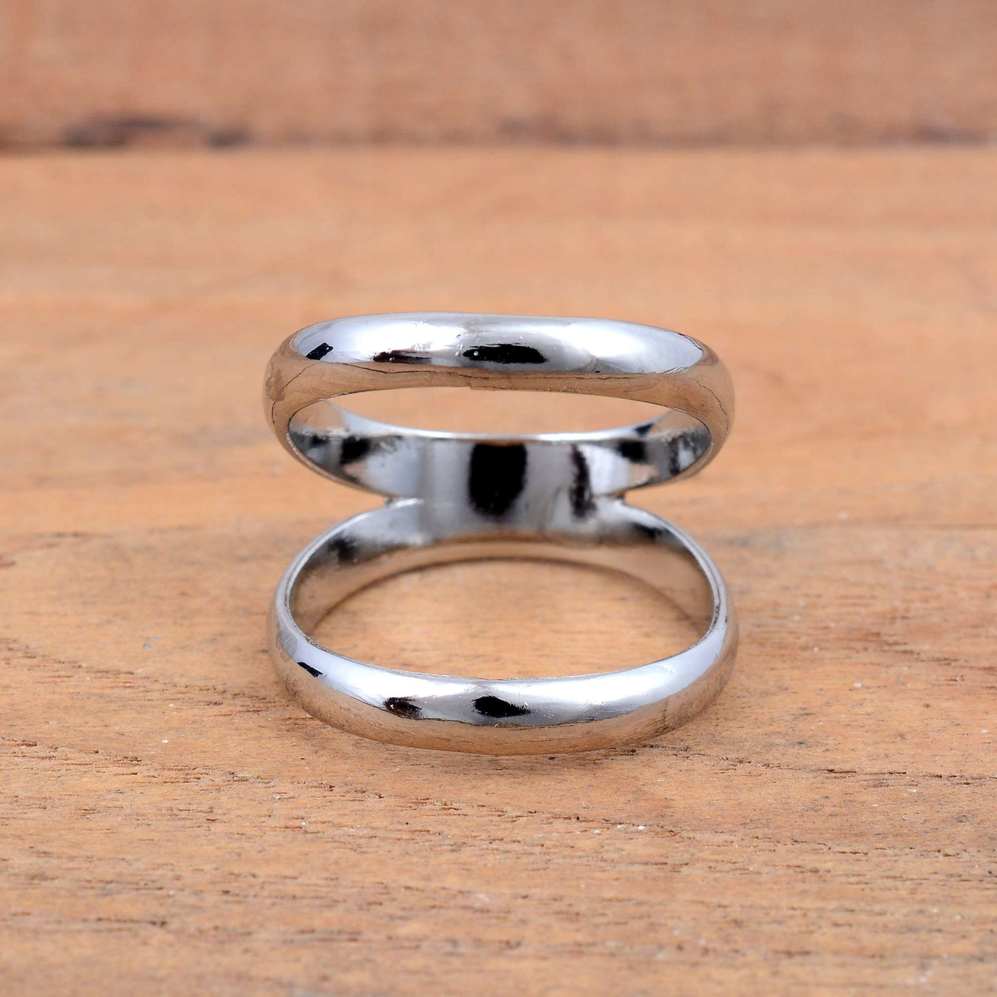 Solid Silver Arthritis Ring (both Rings), 925 Silver Splint Knuckle ...