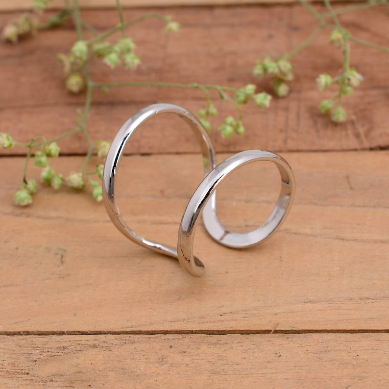 925 Sterling Silver Arthritis Ring both Rings Splint - Etsy