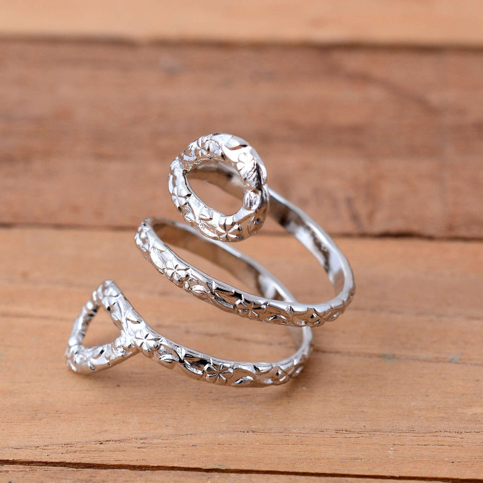 Adjustable Arthritis Ring, 925 Silver Splint Ring, Silver Swan Neck ...