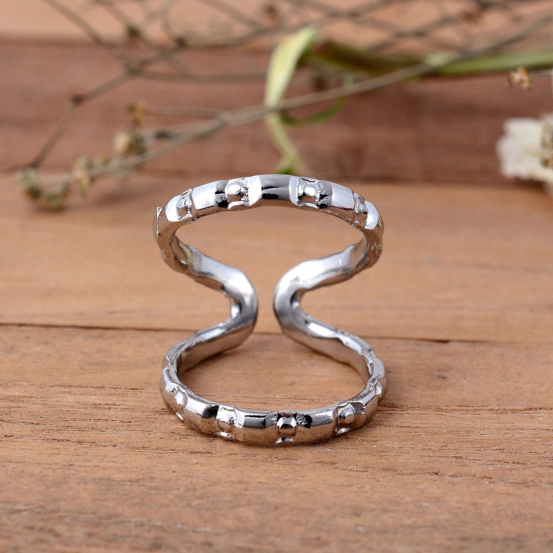 925 Sterling Silver Swan Neck for Dip Joints Fingertip Arthritis Splint ...