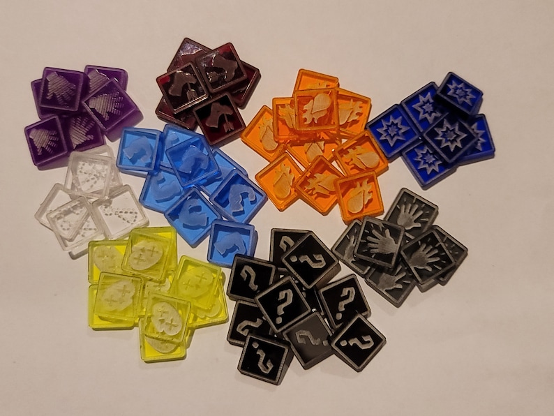 The ORIGINAL Gloomhaven/frosthaven Condition Tokens - Etsy