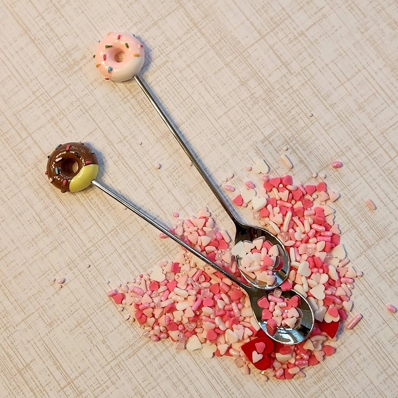 Glitter Spoons - Etsy