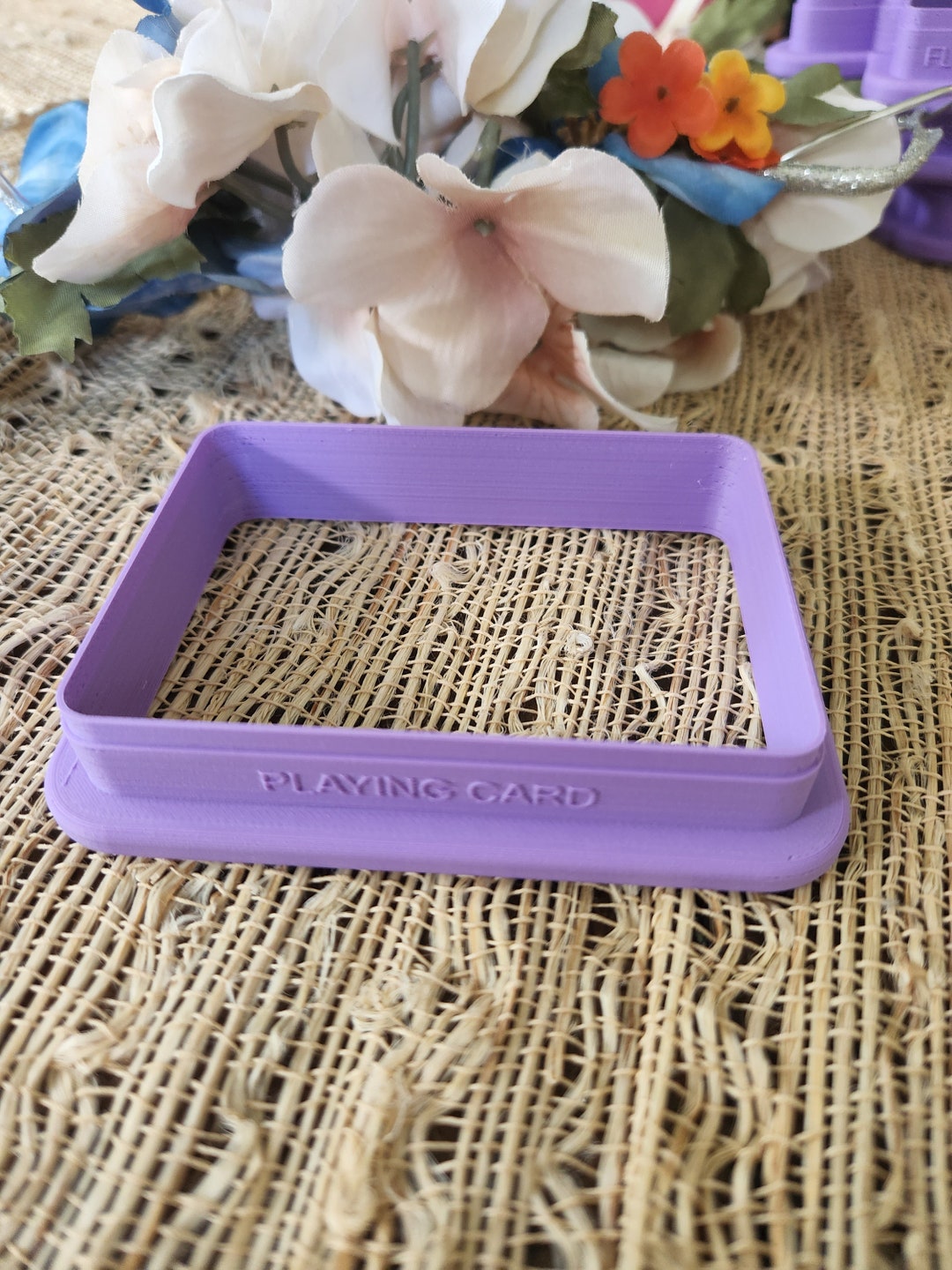 Playing Card Cookie Cutter, Eddie Cookie Cutter, Rectangle - Etsy