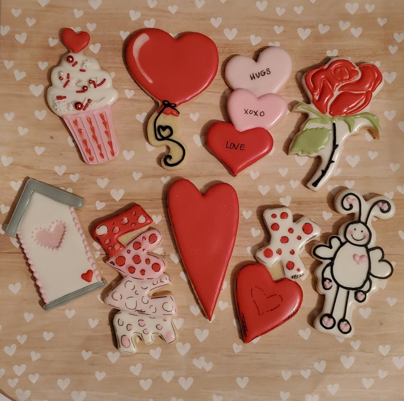 Valentine's Day Cookie Cutters Choose Which Ones You - Etsy