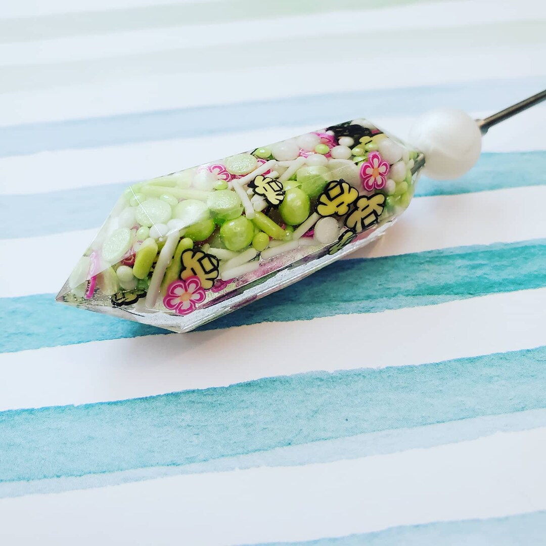 Bumble Bees and Flowers Sprinkle Scribe Tool, Vinyl Weeding Tool - Etsy