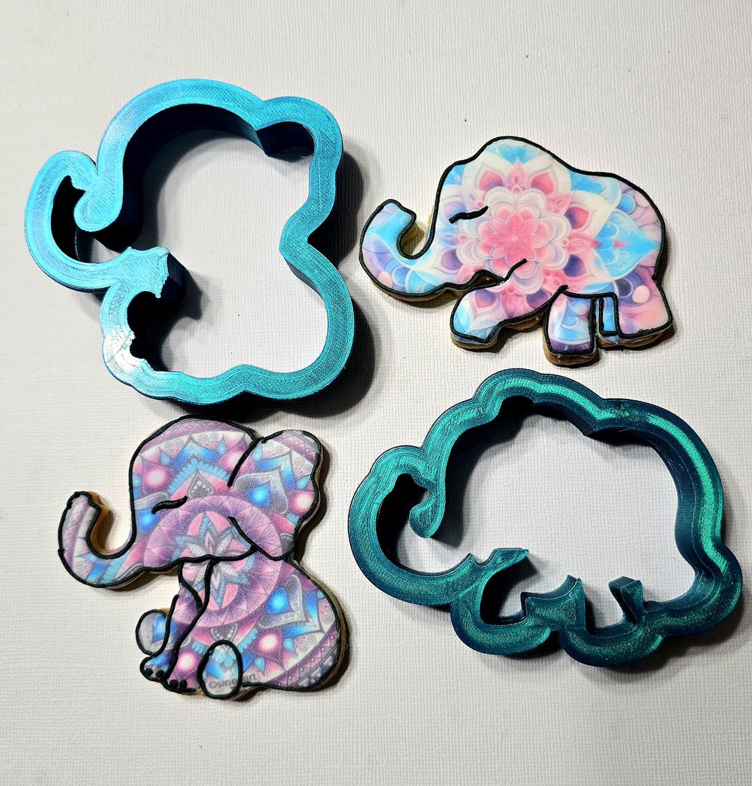 Baby Elephant Cookie Cutters - Etsy