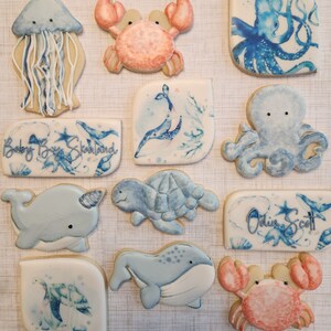 Under the Sea Cookie Cutters, Sea Animals, Marine Life, Cookie Cutter ...