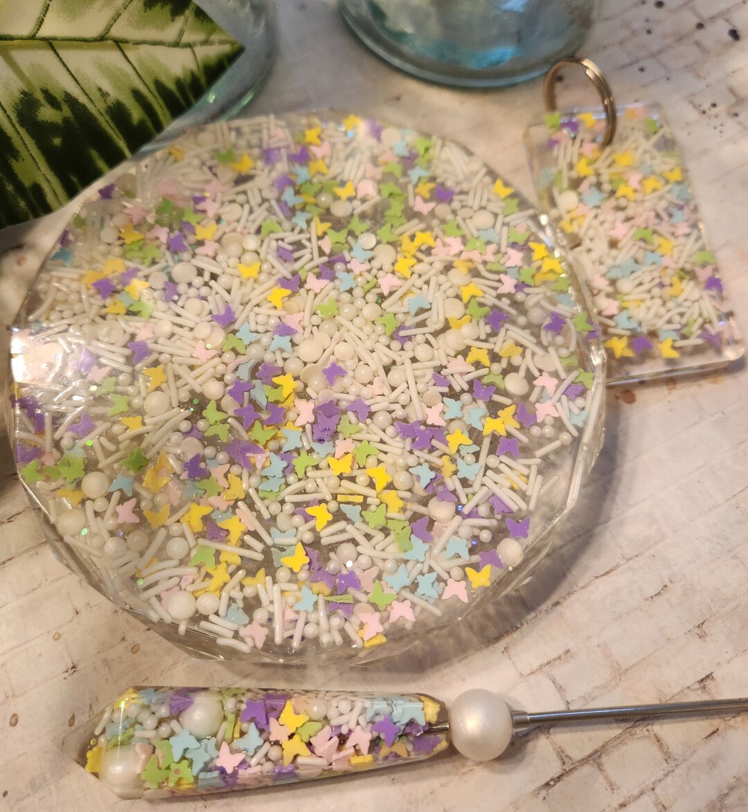 Butterfly Sprinkles Cookie Turntable, Sugar Cookie Decorating Turntable ...