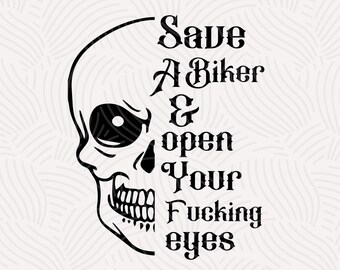 Save a Biker Svg | Etsy