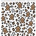 Black Leopard Ghost Pattern Cute Ghost Cheetah Pattern - Etsy