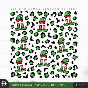leopard print elf