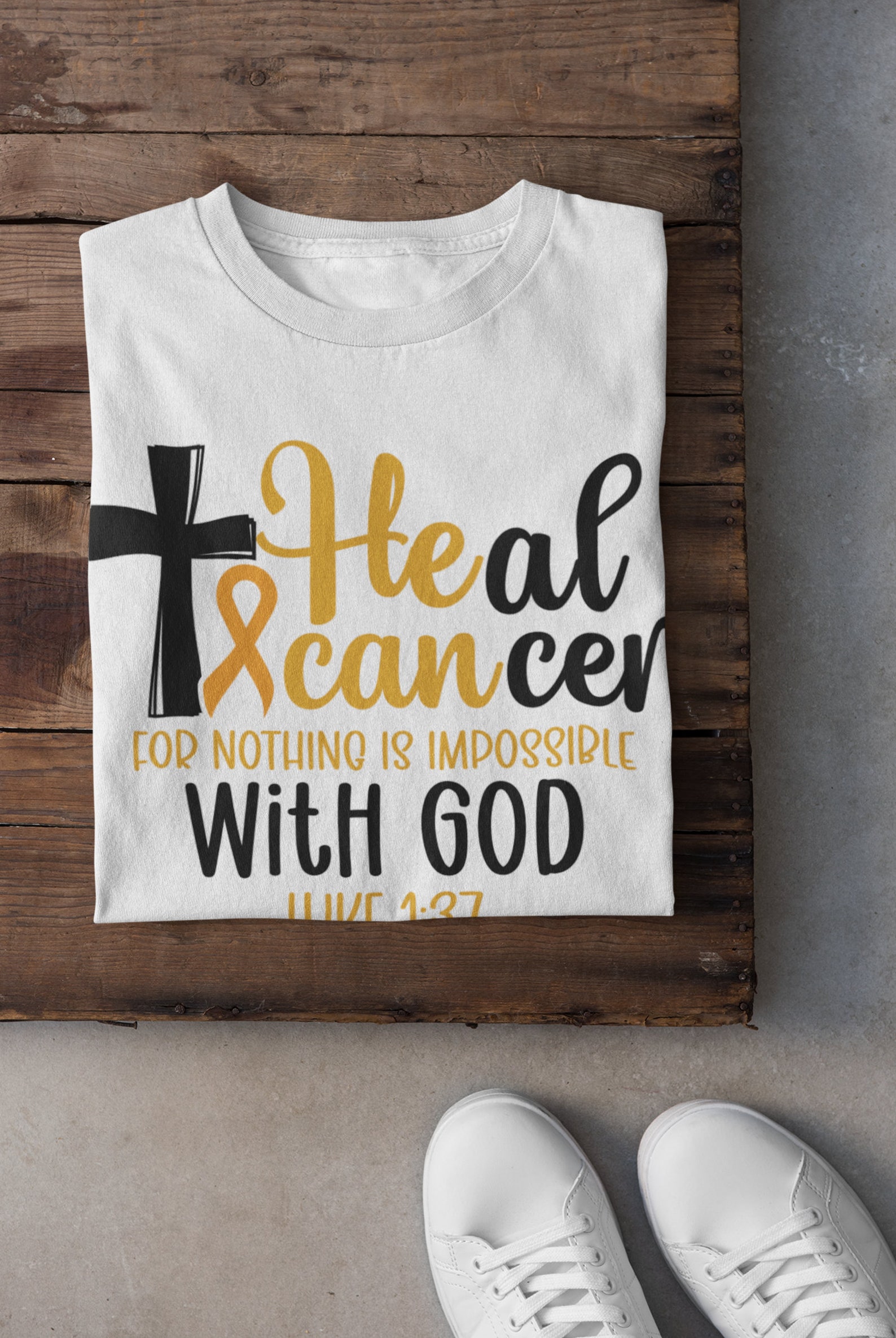 Heal Cancer SVG He Can Heal Svg Childhood Cancer Awareness - Etsy