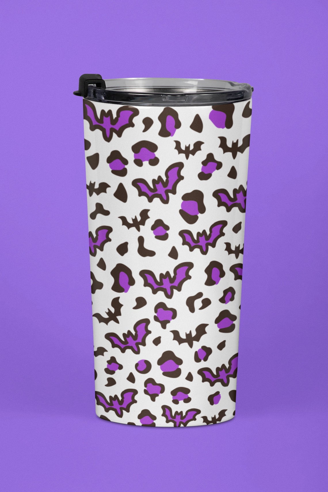 Purple Leopard Bat Pattern Svg, Bat Cheetah Pattern Svg, Halloween ...
