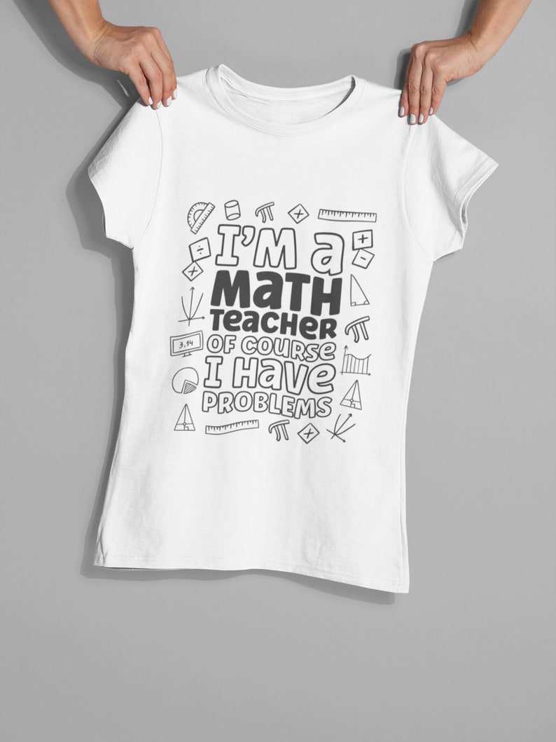I M A Math Teacher SVG of Course I Have Problems SVG Funny - Etsy