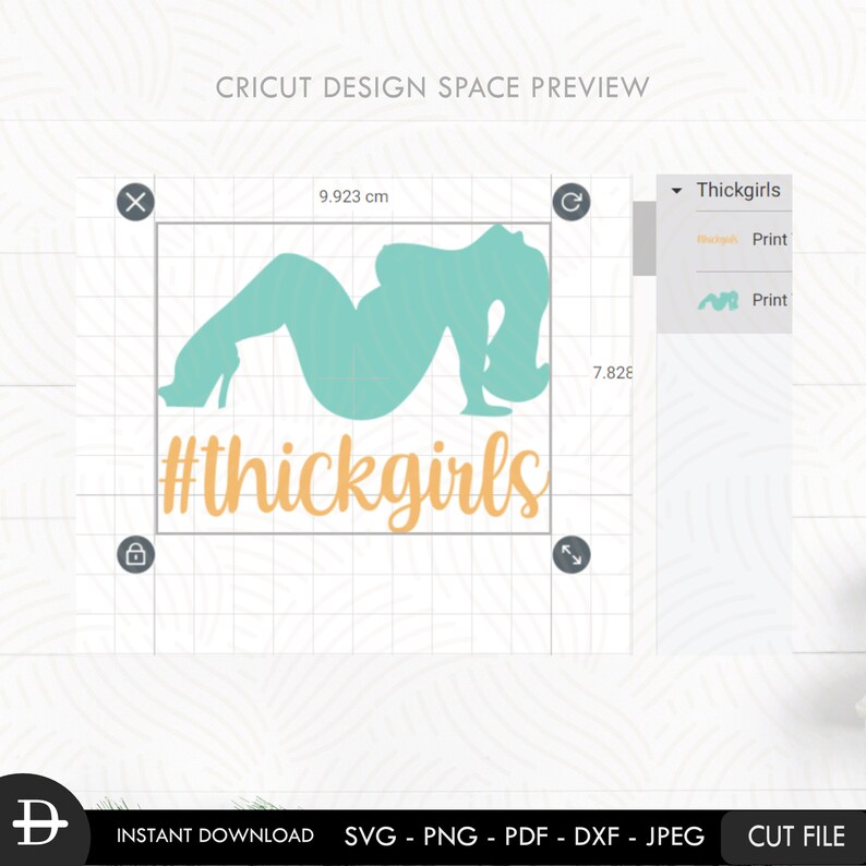 Thick Girls Svg Sexy Thick Woman Svg Curvy Girls Svg Hot - Etsy