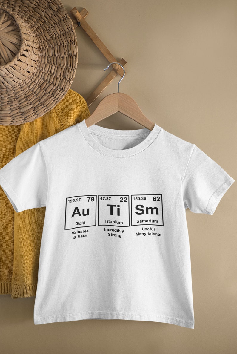 Autism Periodic Table Svg, Valuable&rare, Incredibly Strong, Useful ...