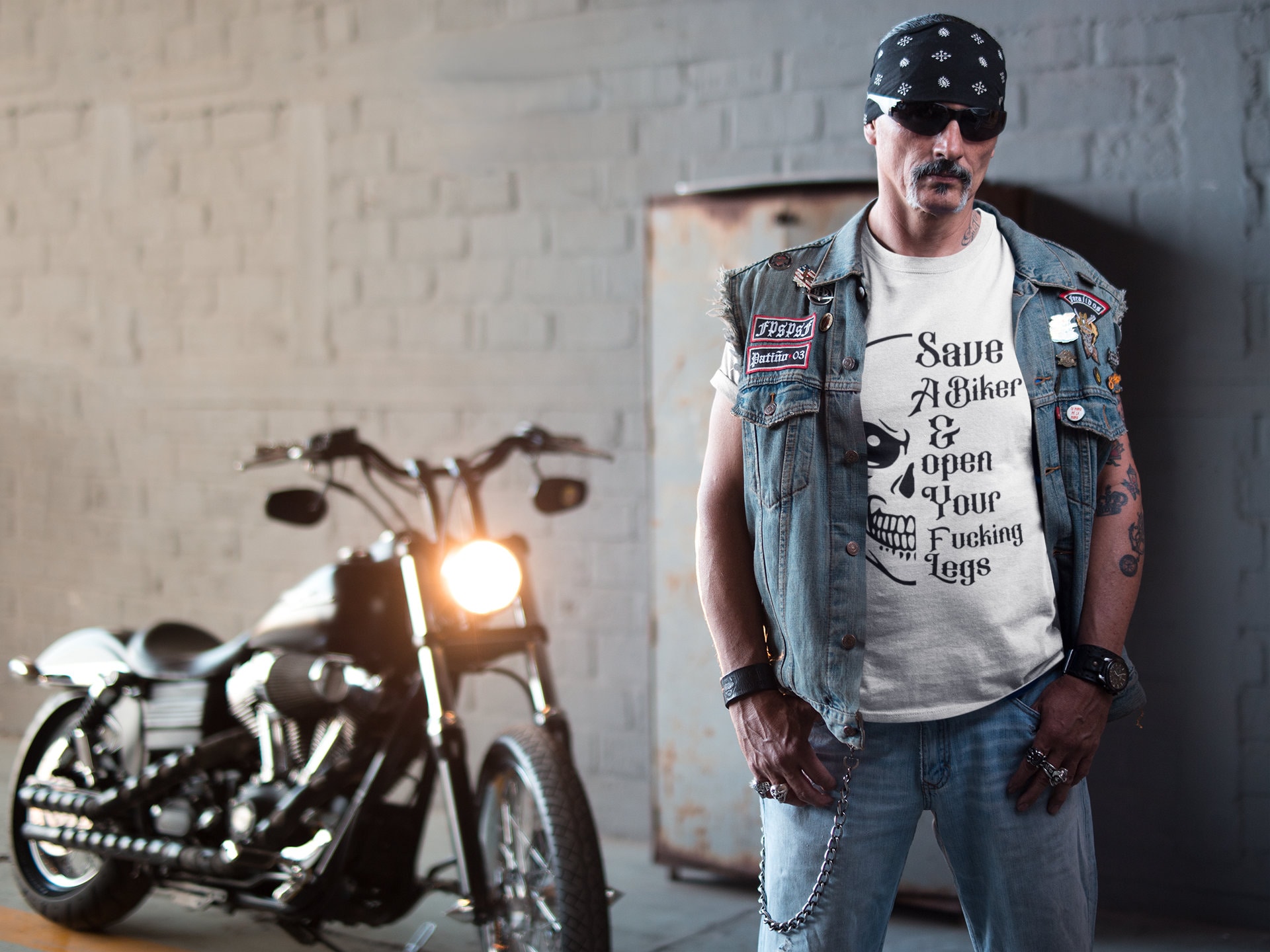 Save A Biker Open Your Fcking Legs Svg Skull Biker Quote Cut - Etsy