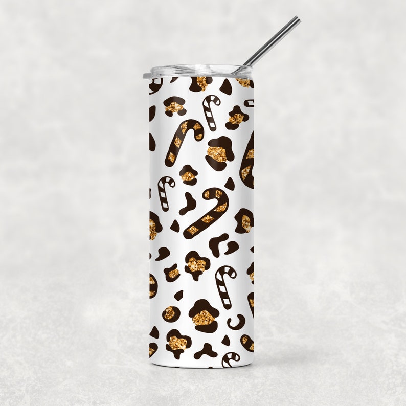 Christmas Candy Leopard Pattern Svg Candy Cheetah Pattern | Etsy