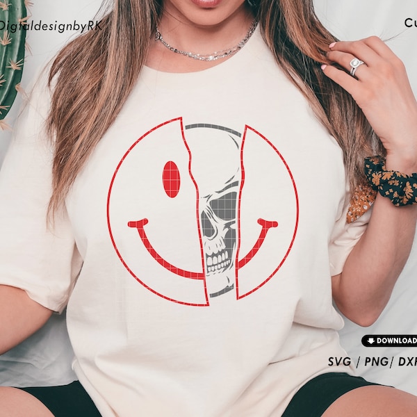 Broken Smiley Face Svg - Etsy