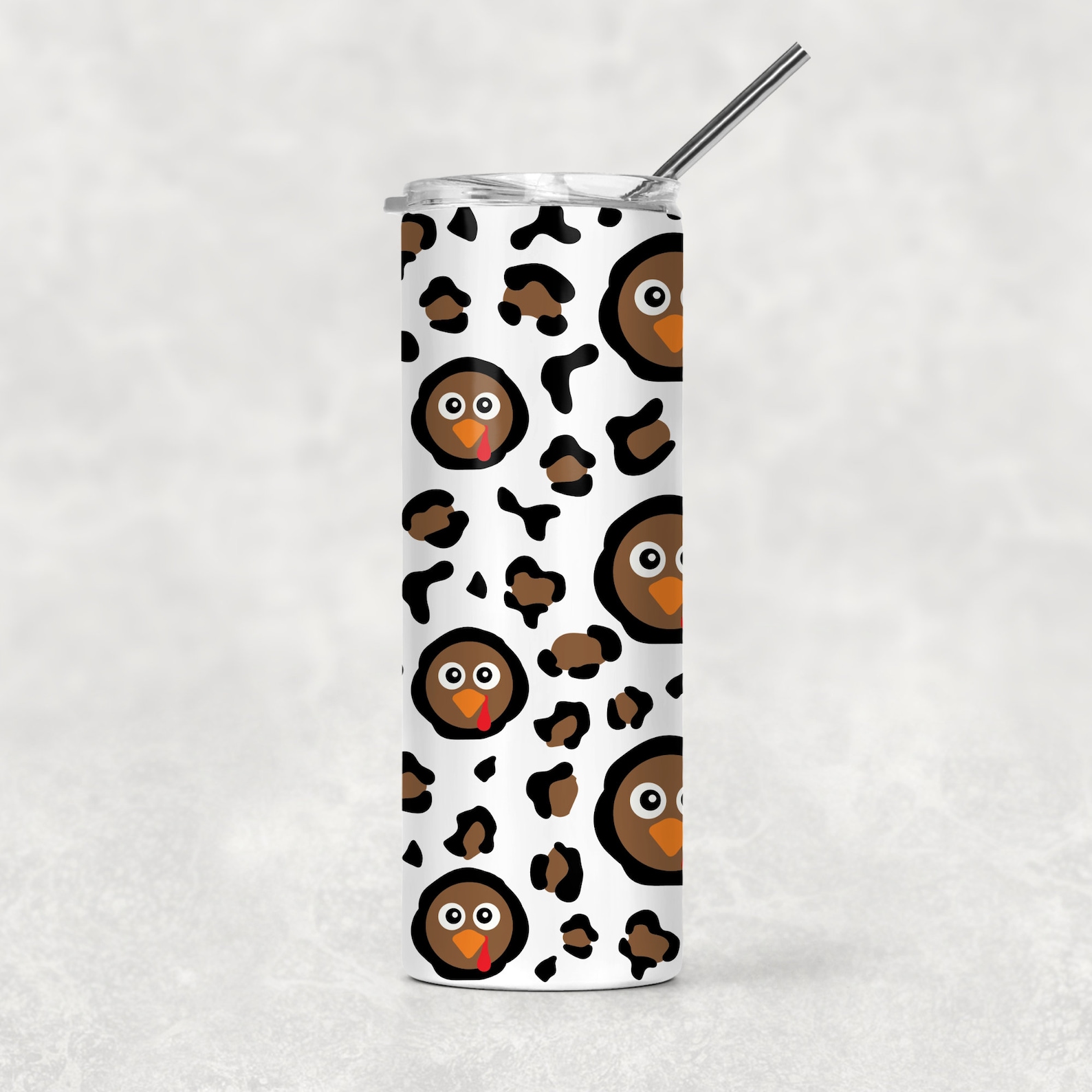 Turkey Leopard Pattern SVG, Little Turkey Cheetah Pattern Svg ...