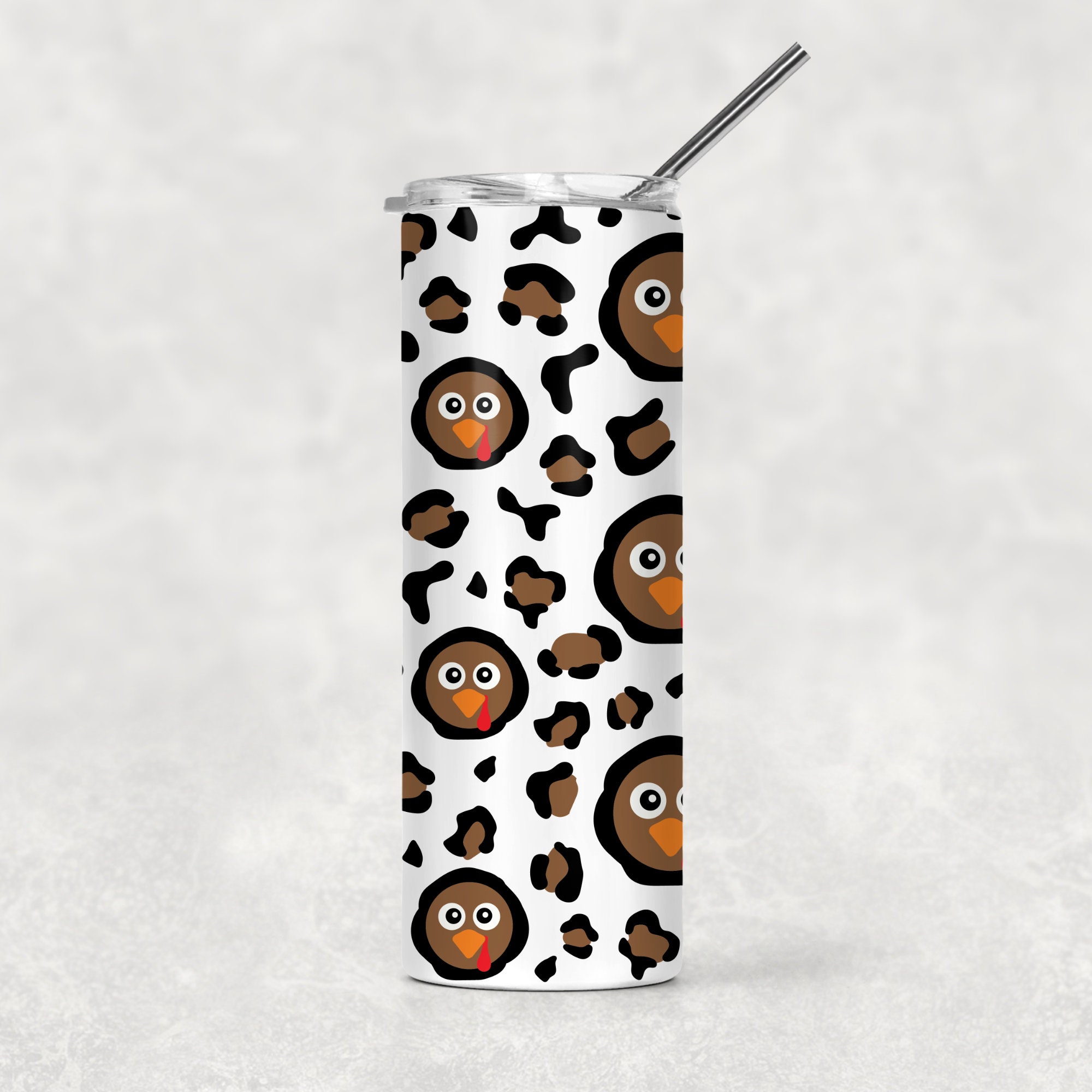 Turkey Leopard Pattern SVG, Little Turkey Cheetah Pattern Svg ...
