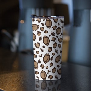 Leopard Football Pattern SVG, Football Cheetah Pattern Svg, Sport ...