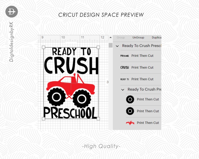 Ready to Crush Preschool SVG Back to School for Kids - Etsy