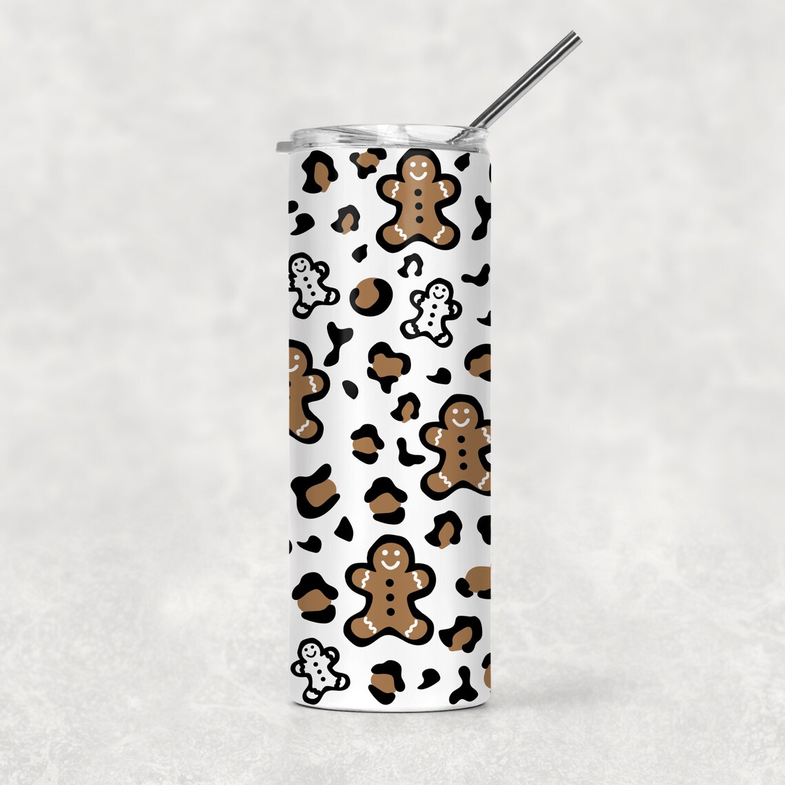 Gingerbread Leopard Pattern SVG Gingerbread Cheetah Pattern - Etsy