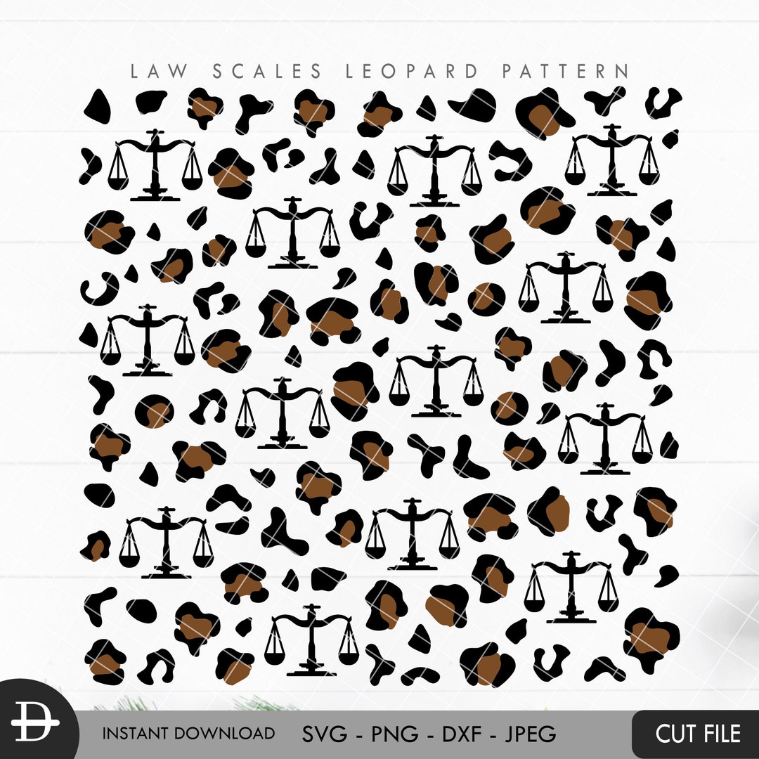 Law Scales Leopard Pattern, Scale of Justice Cheetah, Legal Attorney ...