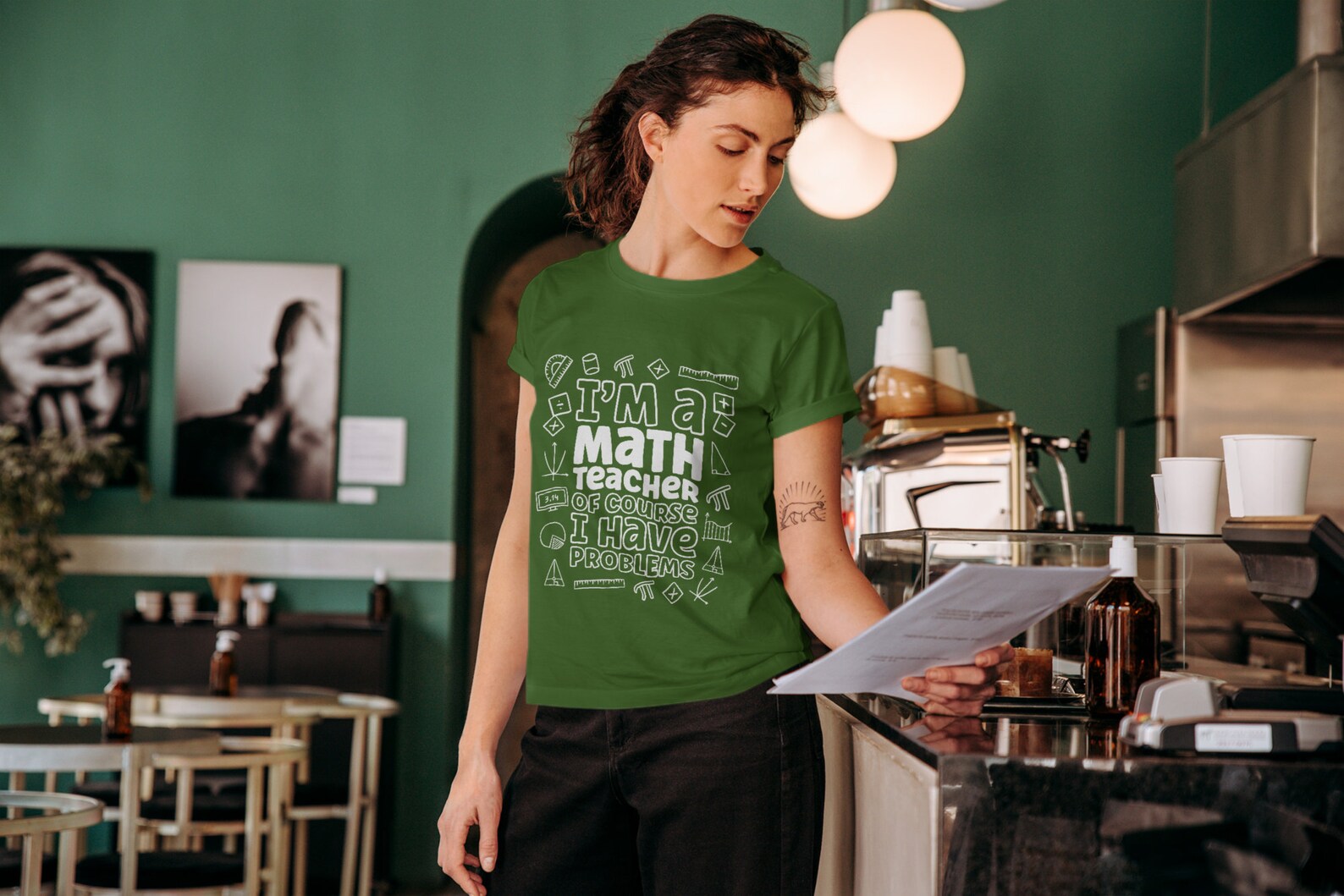 I M A Math Teacher SVG, of Course I Have Problems SVG, Funny Teacher ...