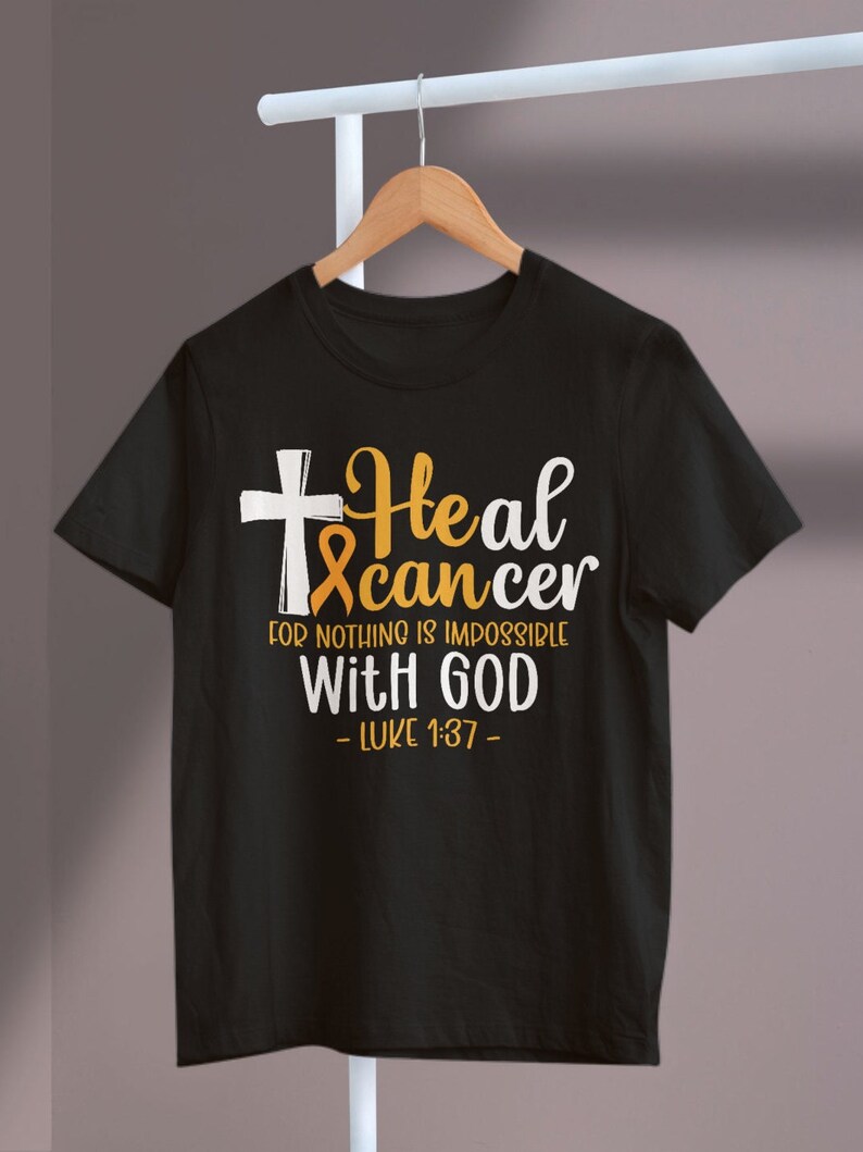 Heal Cancer SVG He Can Heal Svg Childhood Cancer Awareness - Etsy
