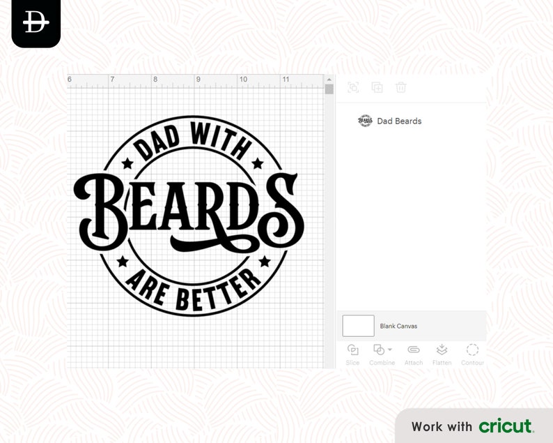 Dad With Beards Are Better SVG, Funny Cool Dad Beard Quote Gifts for ...