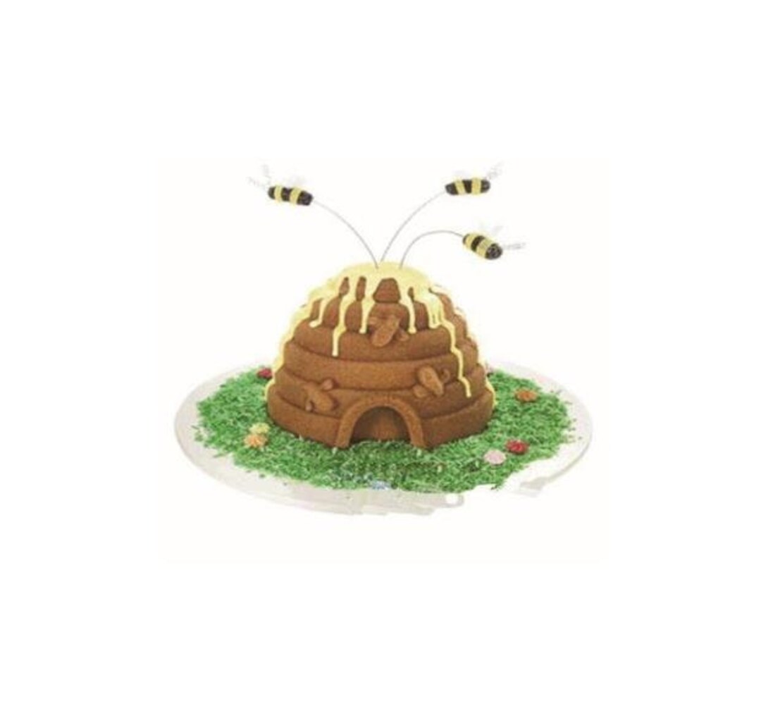 1PC Honey Honeycomb Mold Bee Cake Mold, Pudding Mold, DIY Kitchen ...