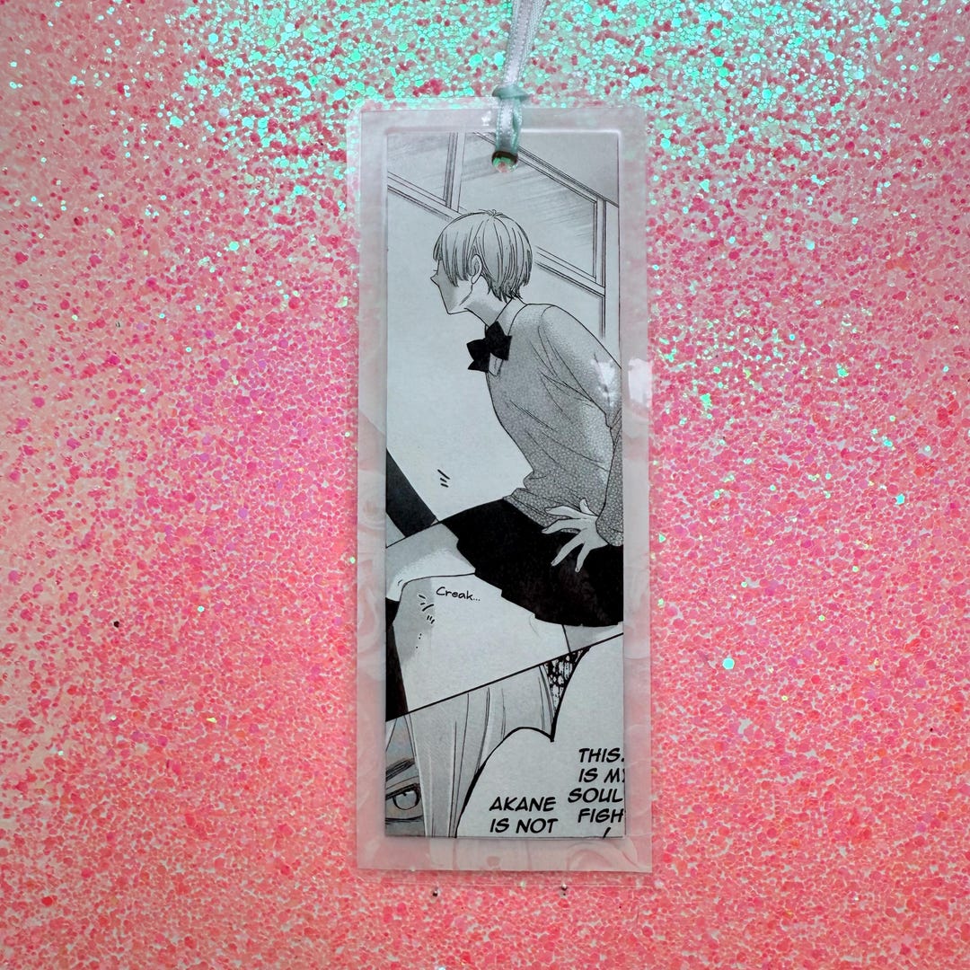 Kiss Him Not Me Bookmark - Etsy