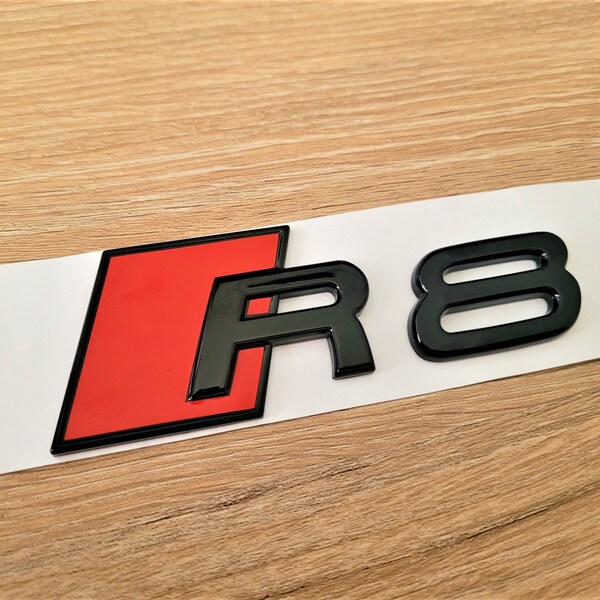 Audi R8 Emblems - Etsy