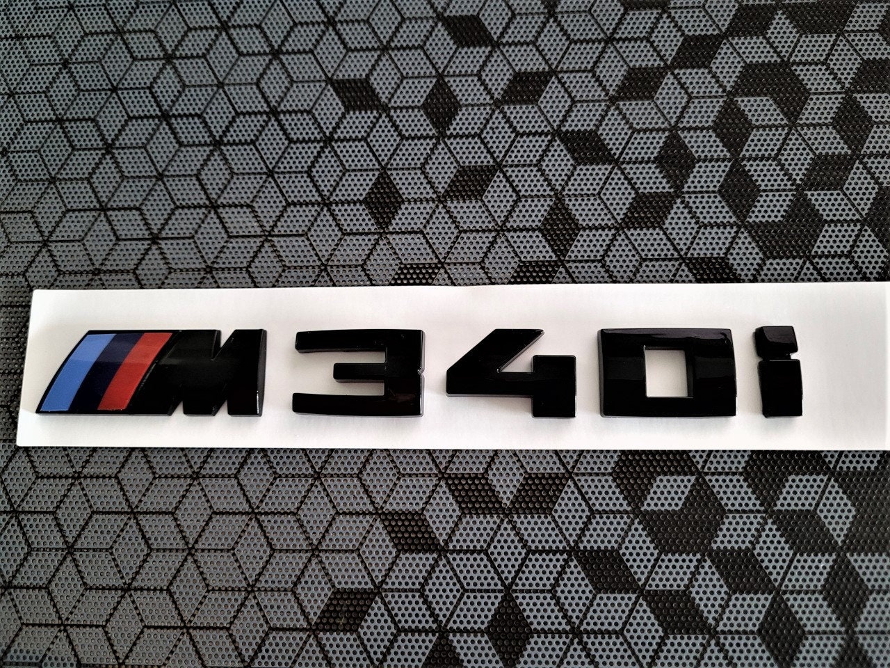 BMW M340i Black Emblem. Black BMW M340i Trunk Badge - Etsy Canada
